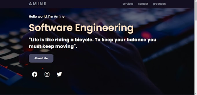 Design your website with html and css by Amineaboukhasib | Fiverr
