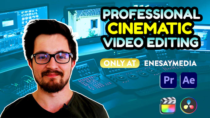 Do any professional cinematic video editing within 24 hours by Enesaymedia | Fiverr