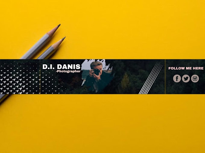 Do modern simple youtube banner design for you by Nazmulshuvo5000 | Fiverr