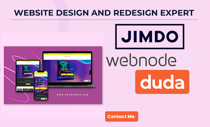 Weebly jimdo webnode duda website design by Naomiray622 | Fiverr