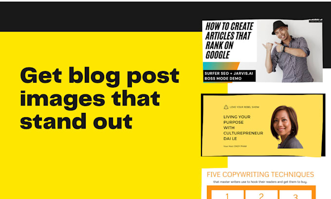 Design blog post images that stand out by Cin_pham | Fiverr