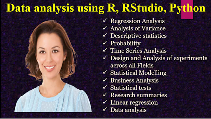 Do data analysis using r and rstudio by Rileyzoe | Fiverr