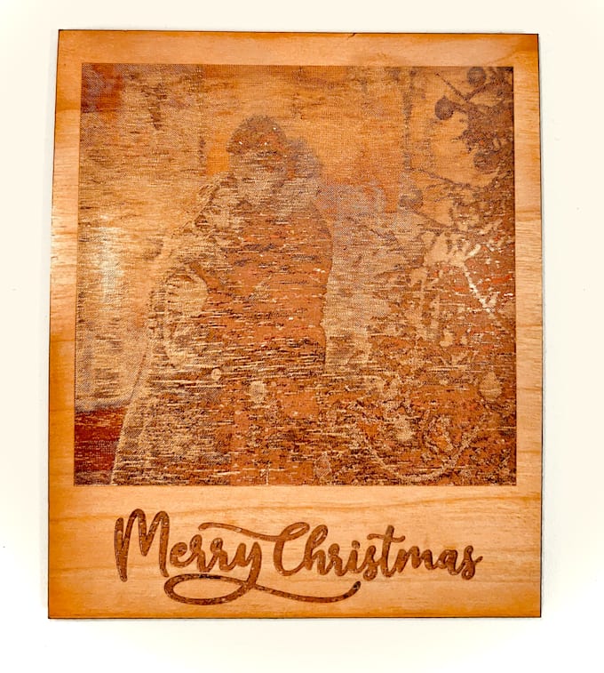 Laser engrave polaroid photos that make a perfect gift by ...