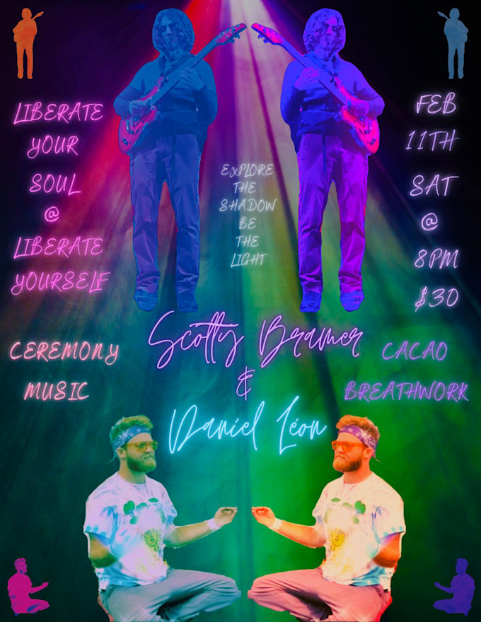 Design a poster for your next gig by Danimalcreative | Fiverr