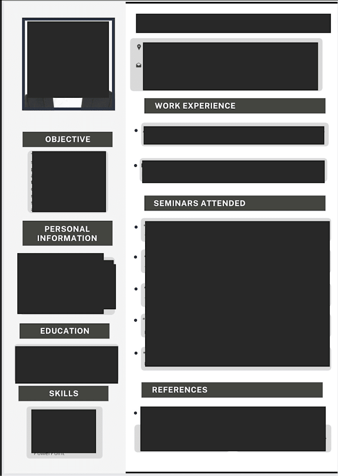 Create your job application resume by Josiahlr | Fiverr Create your job application resume by Josiahlr | Fiverr