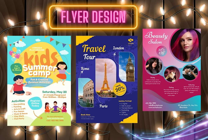 Design stunning and catchy event poster, flyer,banner by ...