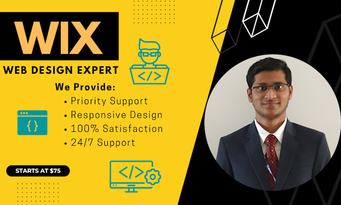 Design, redesign, update, manage backend and seo of wix by ...