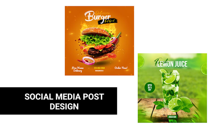 Create premium attractive social media posts by Aloktete | Fiverr