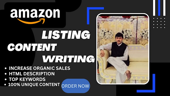 Do amazon listing content writing and product description by ...
