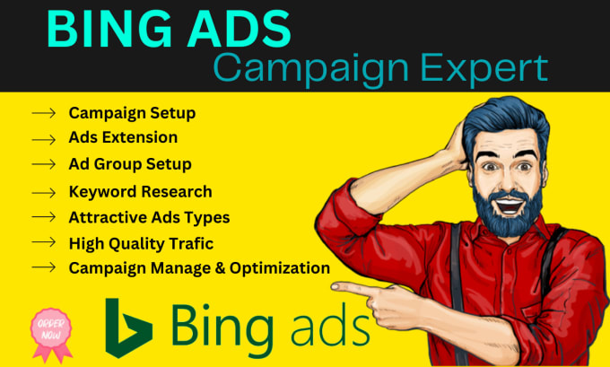 Setup bing ads ppc campaign by Maxb_afmarketer | Fiverr