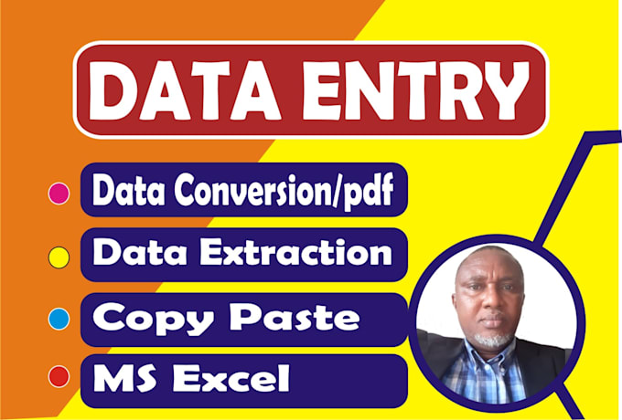 Do data entry, pdf conversion, data extraction, accurately by Data ...