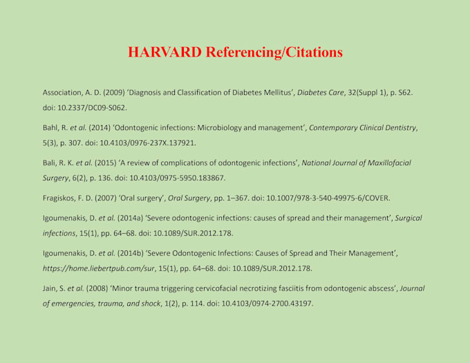 Do citation and referencing apa mla harvard vancouver chicago ...