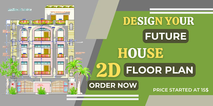 Design the perfect floor plans in autocad by Shahzaib_arc | Fiverr