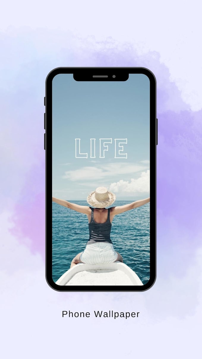 Design a custom wallpaper for your phone by Madamestudio | Fiverr