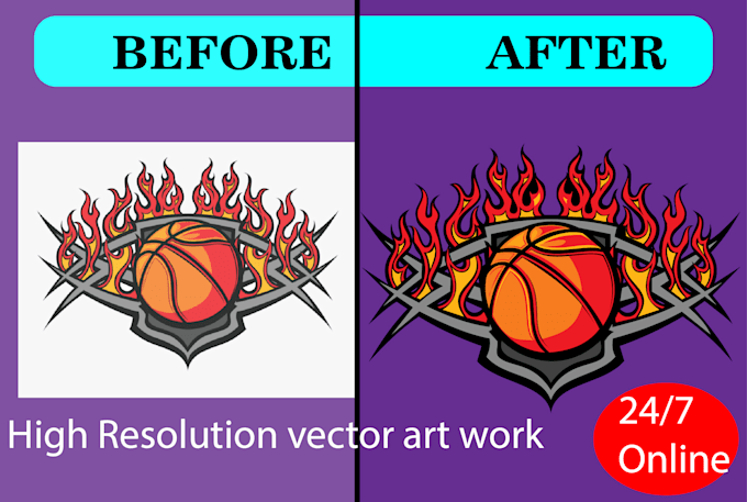 Vector your low res files into high png,jpg and ai files by Atebs ...