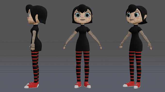 Do 3d character sculpting,modeling for 3d printing and games by ...