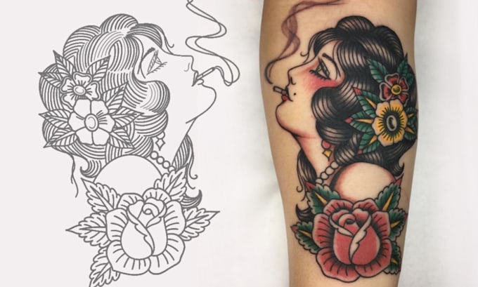Design your next tattoo by Valentinferrada | Fiverr