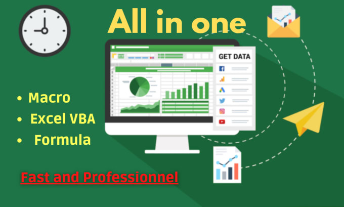 Any microsoft excel formula, excel macro, unlimited revision by ...