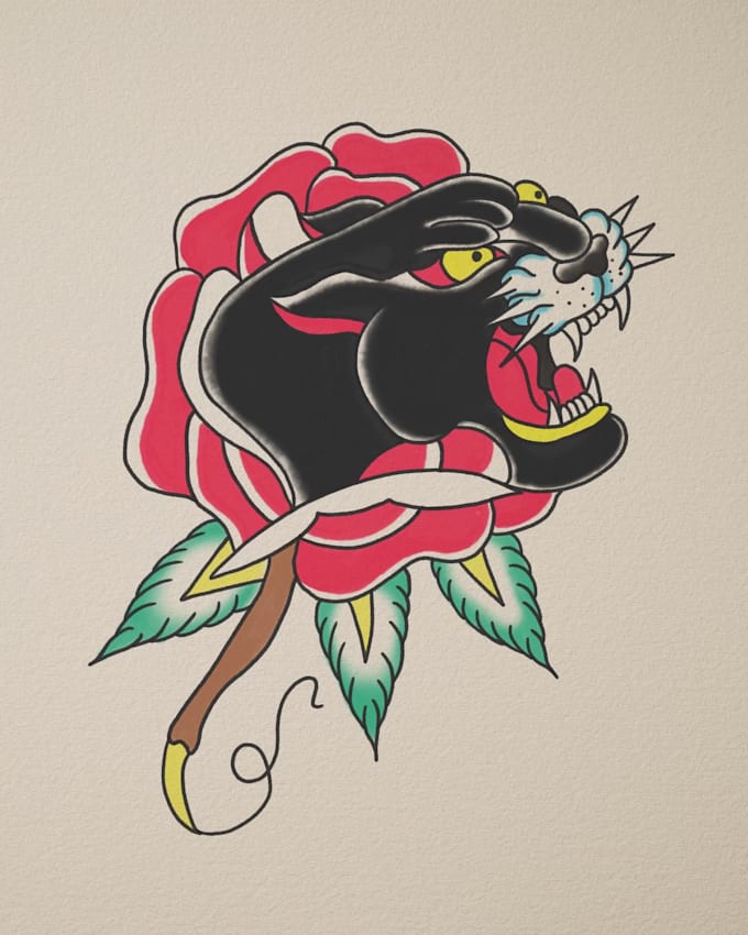 Create a custom tattoo design for you by Tberryart | Fiverr