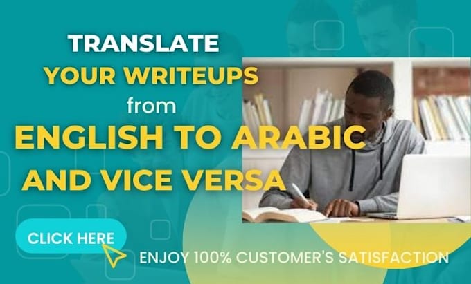Translate your documents from english to arabic and vice versa by ...