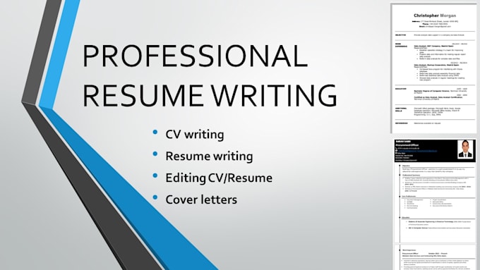 Make a professional cv or resume and edit the resume acc to required standard by Dummyuser22 ...