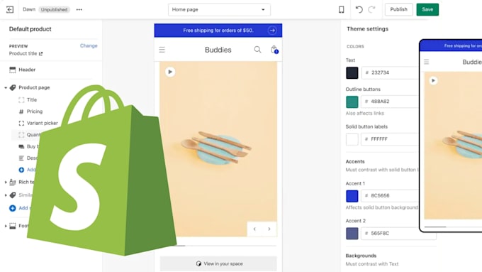Create an ecommerce website for you using shopify by Fruitaz | Fiverr