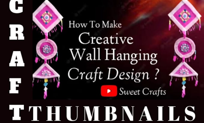 Make craft thumbnail in 5 hrs by Prince5683 | Fiverr