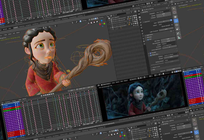 3d animation video, 3d modeling character, short video animation, 3d ...