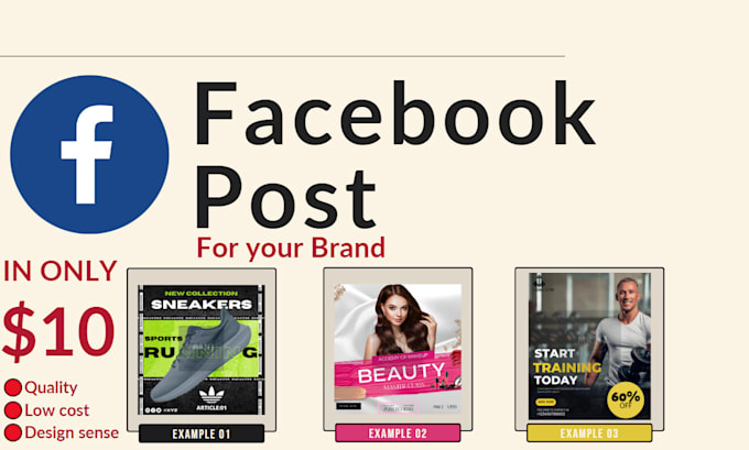 Design attractive posts for brands facebook page by Azharhameed525 | Fiverr