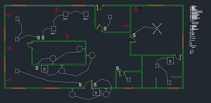 Do electrical drawing for your house plan by Epa_design | Fiverr