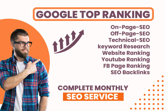 Do complete monthly seo service for google top ranking by Seo_cecilia ... Do complete monthly seo service for google top ranking by Seo_cecilia ...