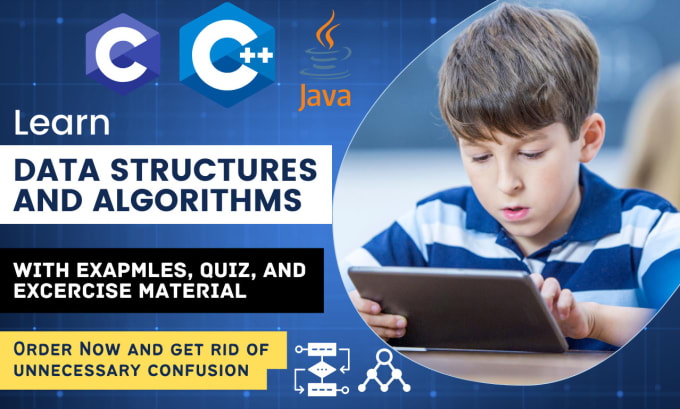 Teach You Data Structures And Algorithms In C Cpp And Java By Mrdeveloper Fiverr