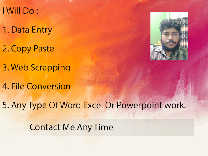 Do accurate data entry, copy past, typing, and admin tasks by ...