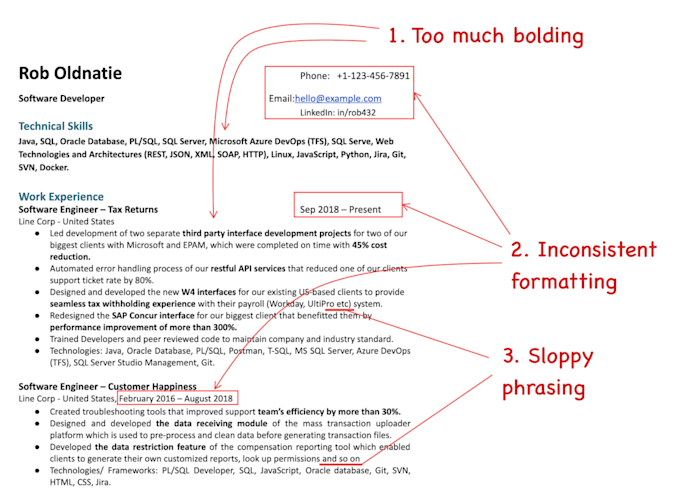 Highlight strengths, remove mistakes and make a professional resume by ...