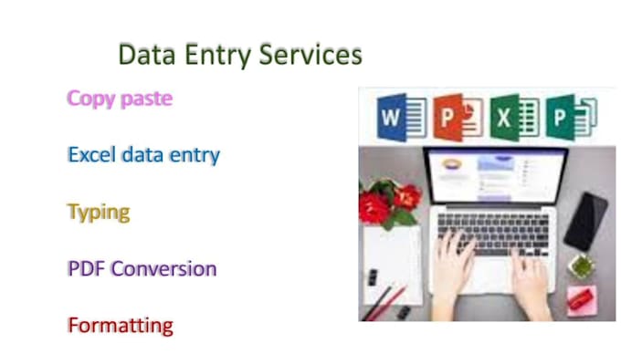 Do copy paste job, data entry, typing, formatting, and pdf to excel by Rabiashahbaz90 | Fiverr