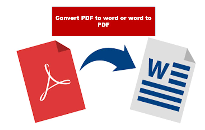 Convert pdf to word and word to pdf by Muqaddasramzana | Fiverr