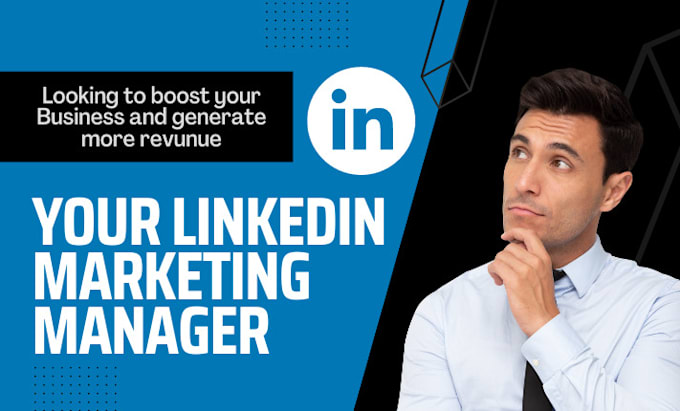 Be your linkedin sales and marketing manager by Mystic_tahir | Fiverr