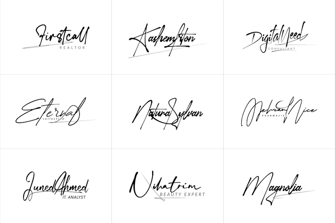 Design professional photography watermark or signature logo in 12 hours ...