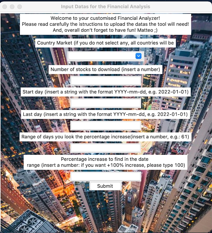 Make a data science project with an userfriendly interface by ...