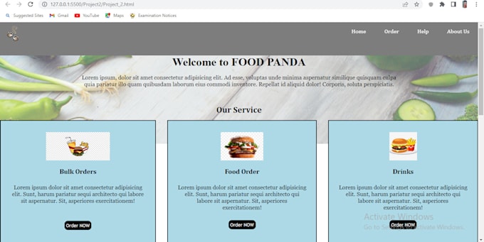Your front end web developer, html css bootstrap by Vishal_singh_03 ... Your front end web developer, html css bootstrap by Vishal_singh_03 ...