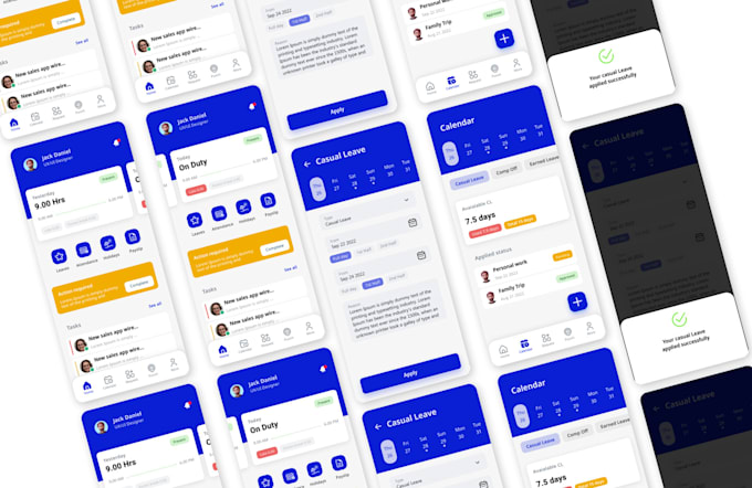 Do professional ui ux design for your mobile app design by Jb_design ...