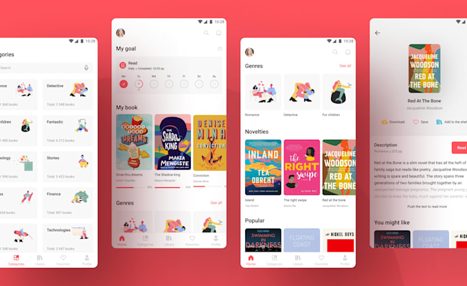 Do mobile app ui design for android and ios by Elenazhirniakov | Fiverr