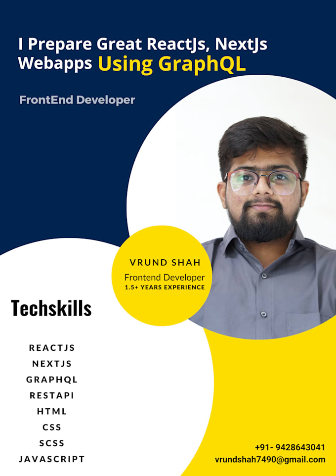 Create Reactjs Nextjs Webapps With Graphql And Restapi By Vrundshah Fiverr 