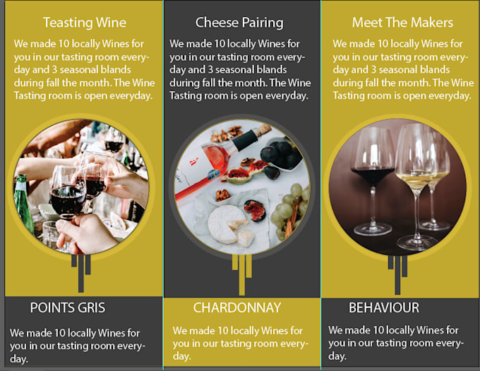 Design a tri flyer for a company by Mahtabhabiba | Fiverr