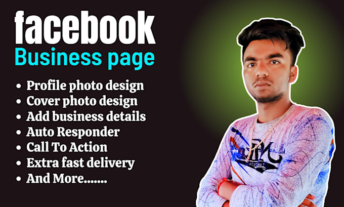 Do facebook business page setup , fan page create , banner , and cover design by Tarun_service ...
