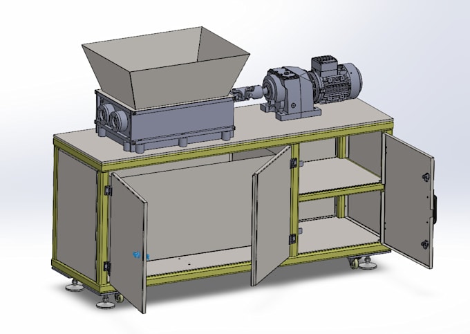 Design sheet metal part in solidworks and make production drawing by ...