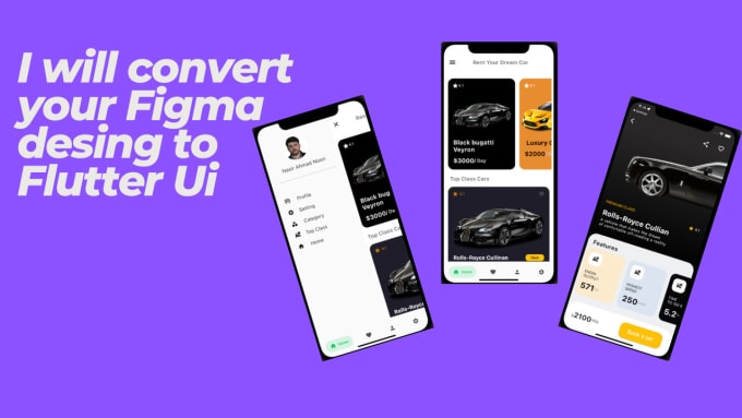 Convert figma design to flutter ui responsive by Nasirnoori440 | Fiverr Convert figma design to flutter ui responsive by Nasirnoori440 | Fiverr