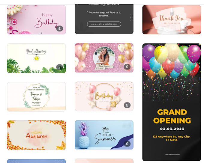 Design custom digital banner by Aresdigi | Fiverr