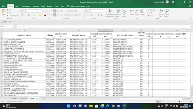 Data entry, copy paste, ms word, ms excel, pdf to word by Rveendrapalla | Fiverr