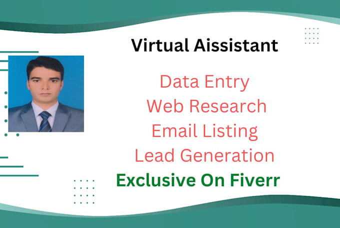 Be virtual assistant for excel data entry, retyping, copy paste, typing ...